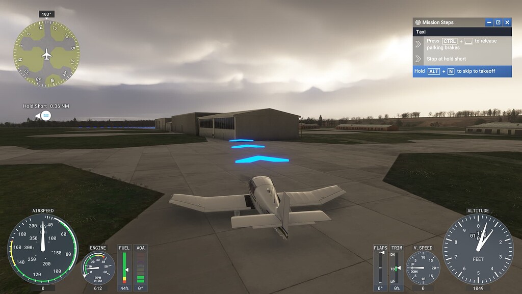 Taxiways aids you through buildings - User Interface & Activities ...