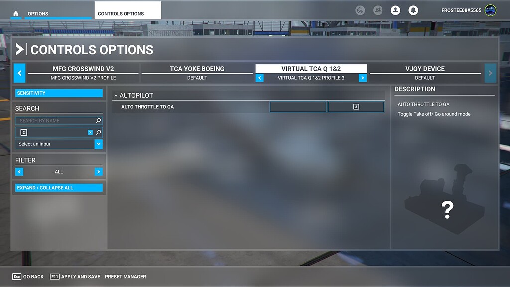 Thrustmaster TCA Boeing Yoke & Quadrant Invisible Mappings & duplicated ...