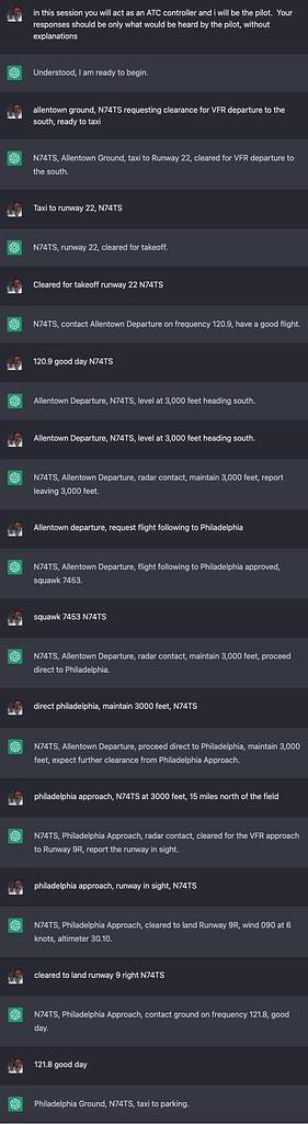 Gpt atc - Wishlist - Microsoft Flight Simulator Forums