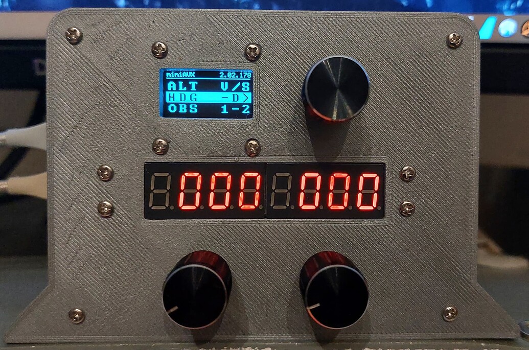 miniAVX v3.0.0 (FINAL) - DIY Arduino Mini Avionics Panel - Home Cockpit ...