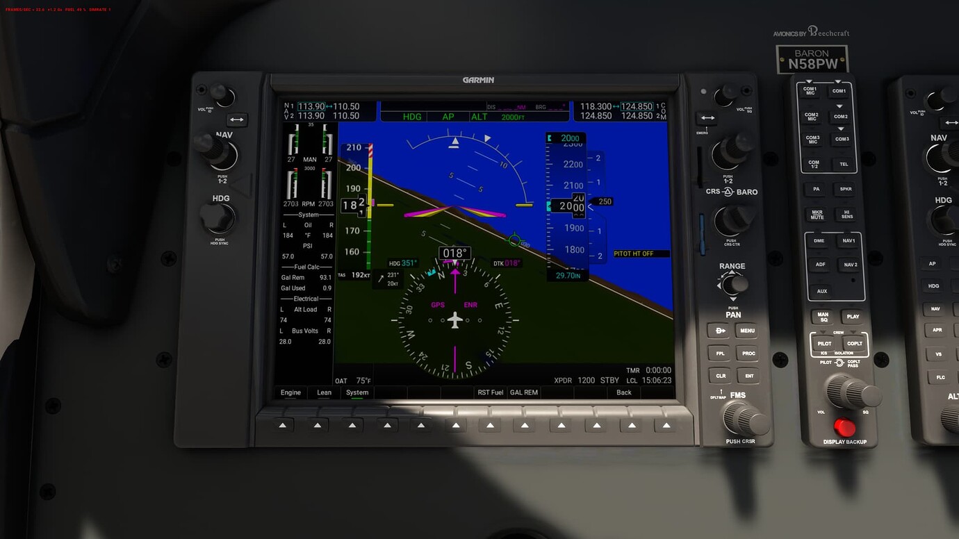 Beechcraft Baron G58 no rpm drop on magneto test - Aircraft & Systems ...