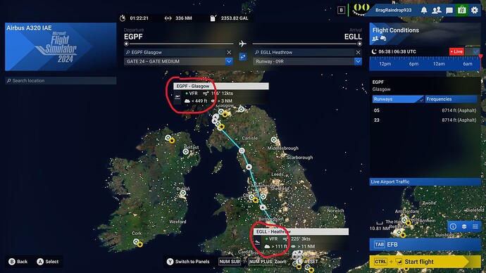 No ATC clearance for IFR flight - ATC, Traffic & NAVAIDs - Microsoft ...