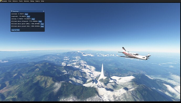 Spikes in Andes mountains - Scenery and Airports - Microsoft Flight ...
