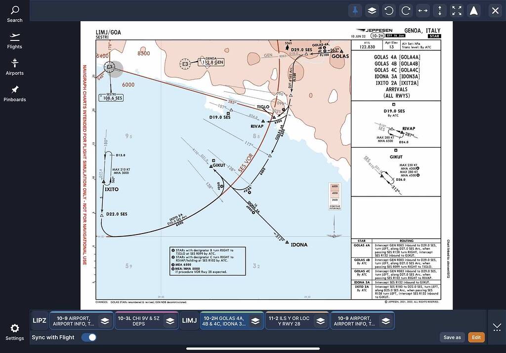 ATR nav display does not show the last waypoint on ARC approaches ...