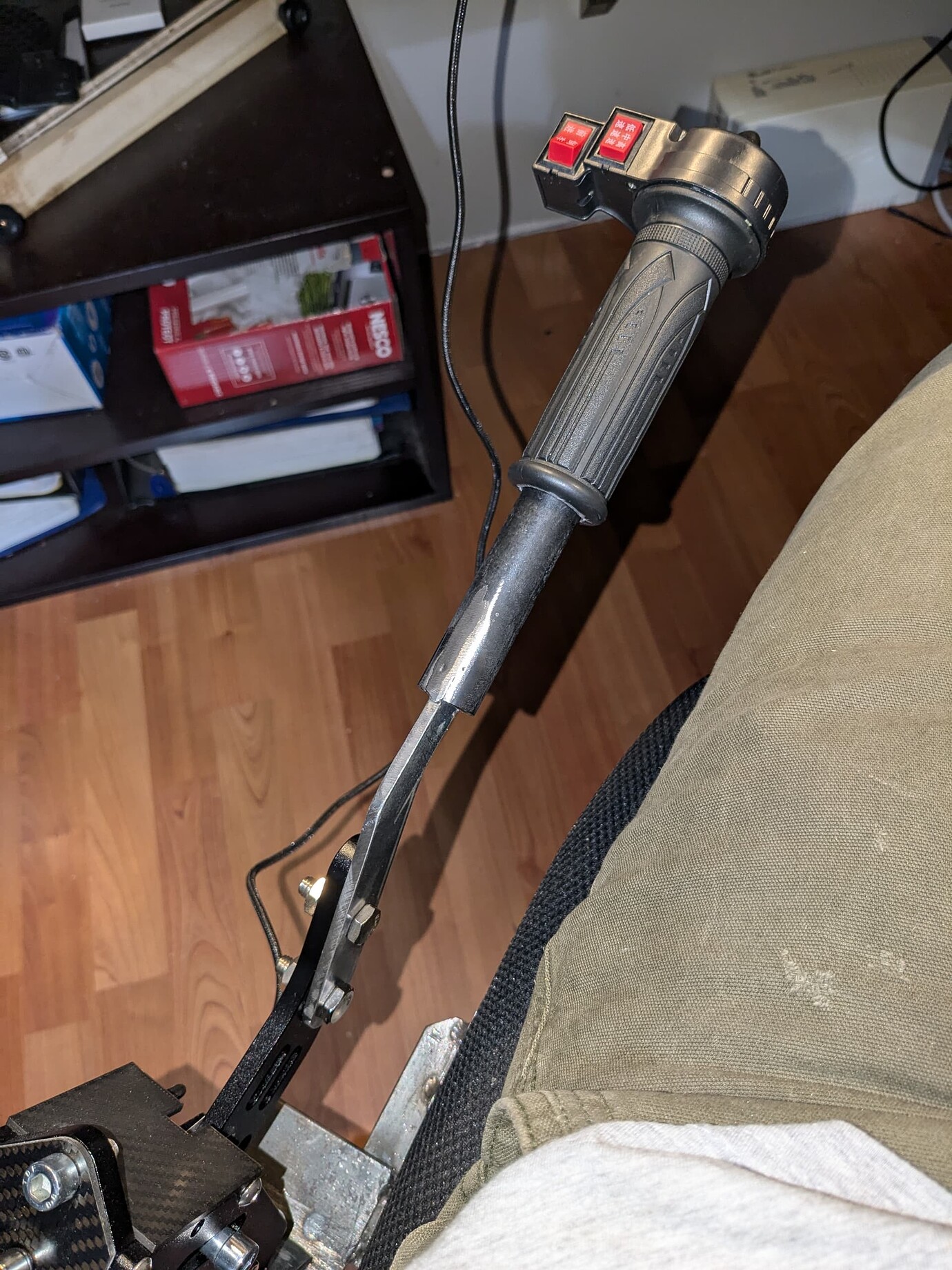 Simple Helicopter Collective - Home Cockpit Builders - Microsoft Flight ...