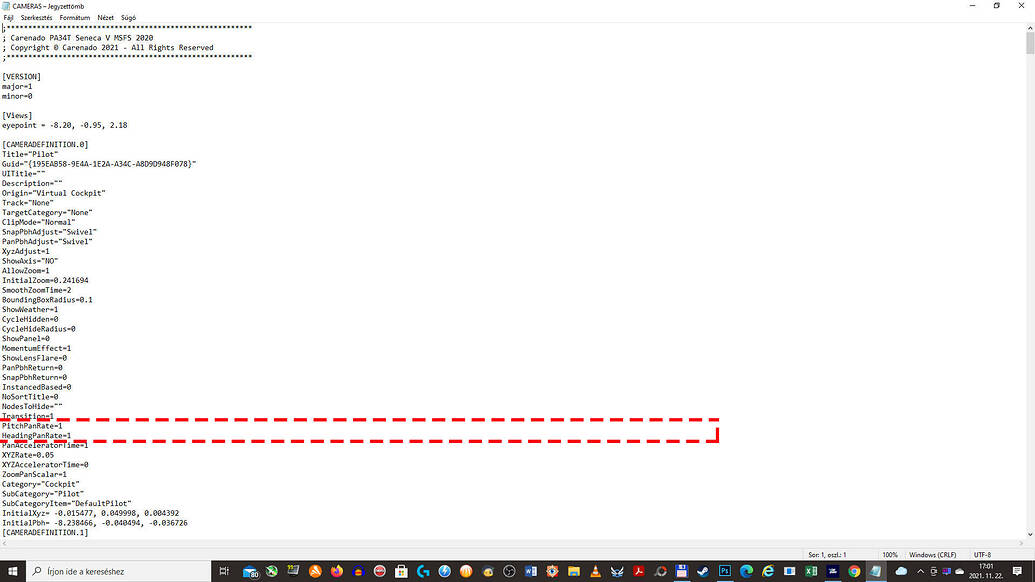 Camera cfg - General Discussion - Microsoft Flight Simulator Forums