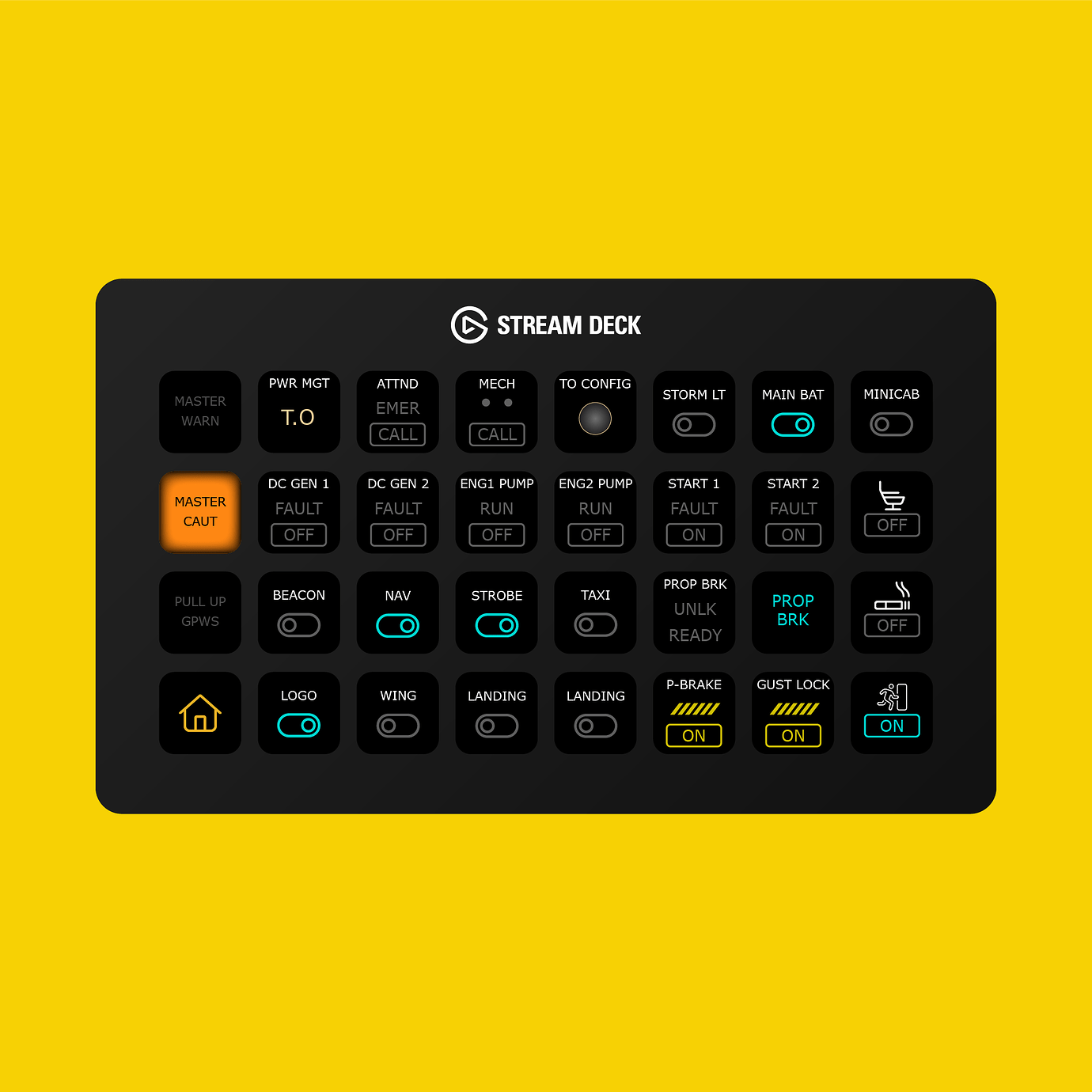 [UPDATE 1.2] ATR 42/72-600 Stream Deck Profiles | Flight Panels - 3rd ...