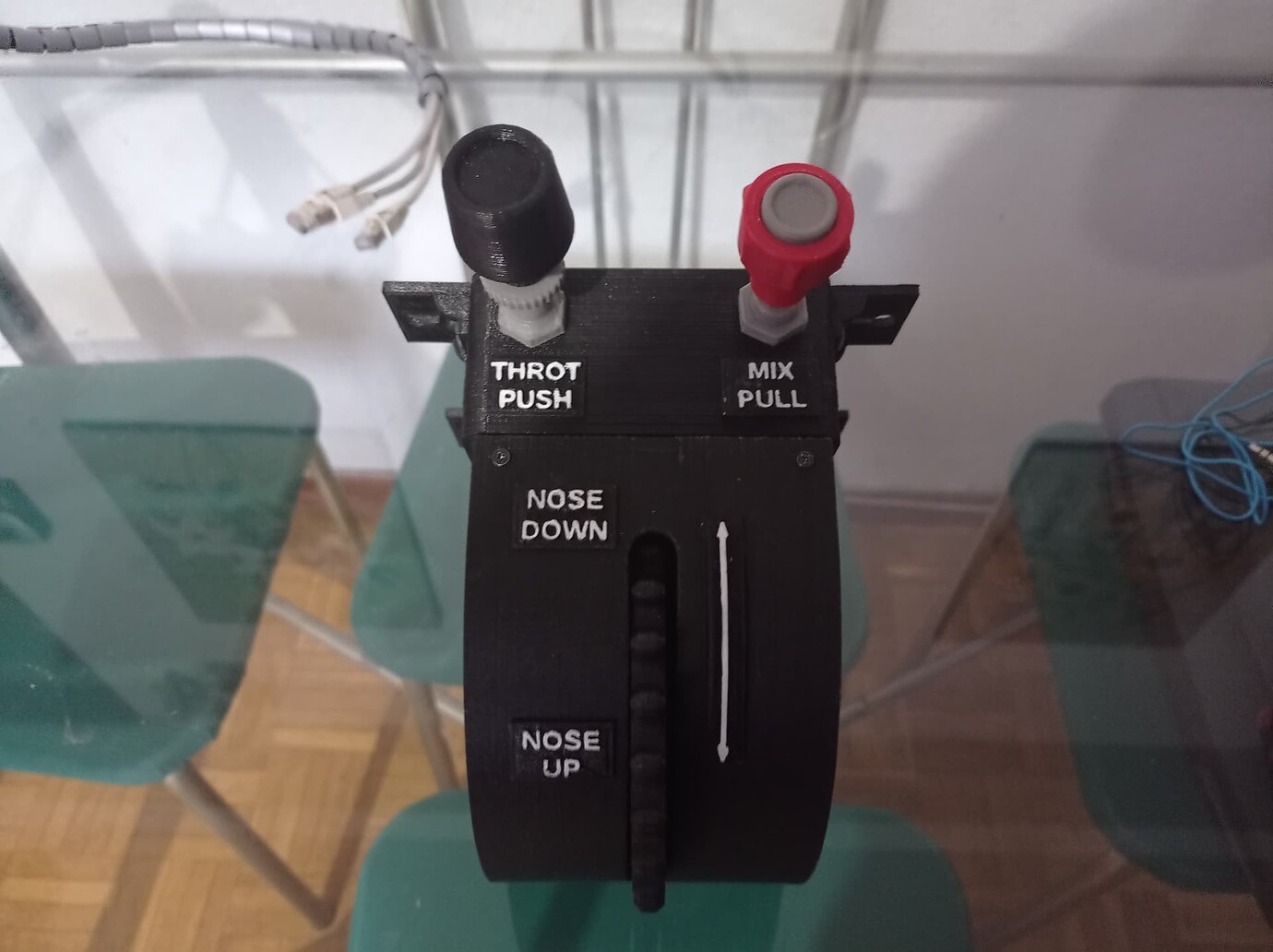 DIY Flight Sim Yoke System [Cadet OpenSource Yoke V2] - Home Cockpit ...