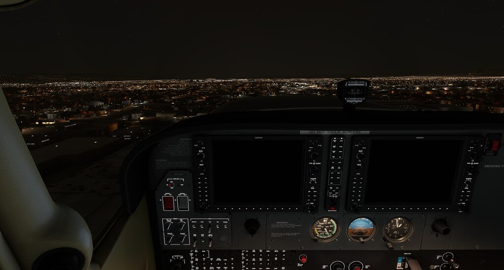 Screens black on C172 G1000nxi but pop-out shows avionics - Aircraft ...