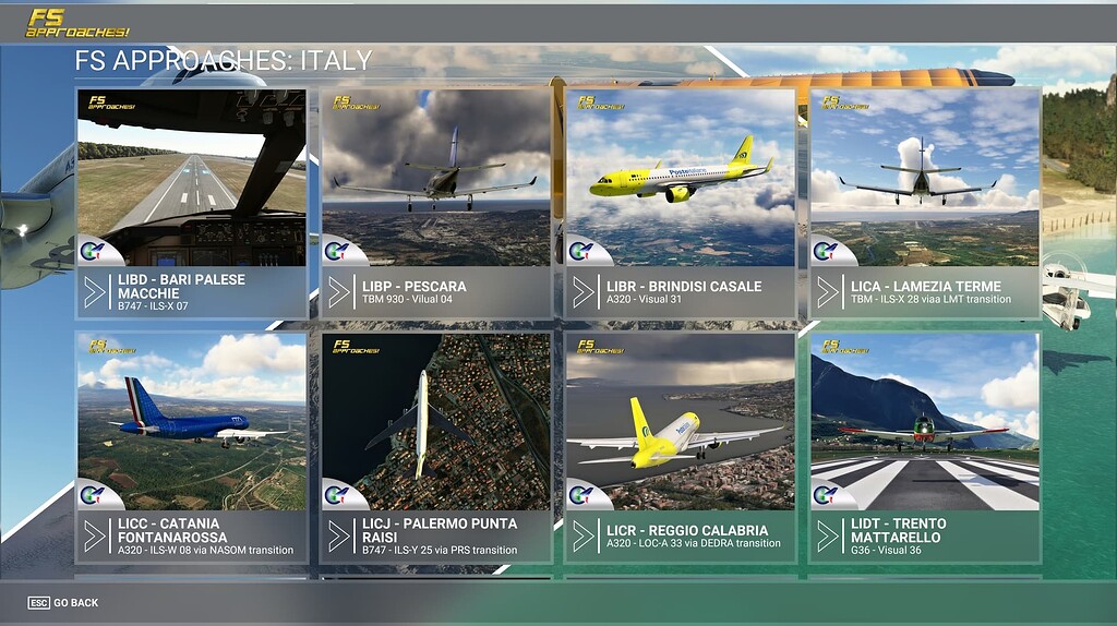 [RELEASE] FS Approaches - Italy (with free demo) | Perfect Flight - 3rd ...