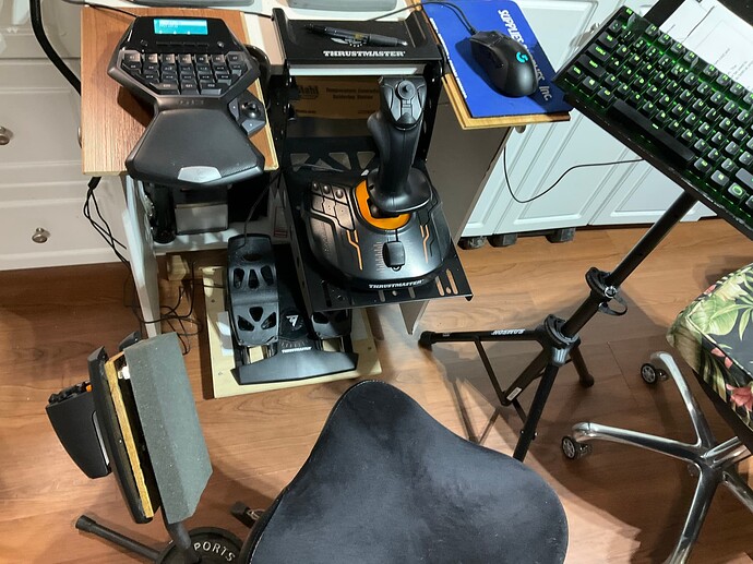 Simple Helicopter Collective - Home Cockpit Builders - Microsoft Flight ...