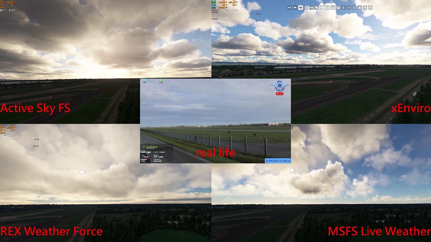 MSFS Live Weather,Rex Weather Force,Active Sky FS,xEnviro 2020 ...