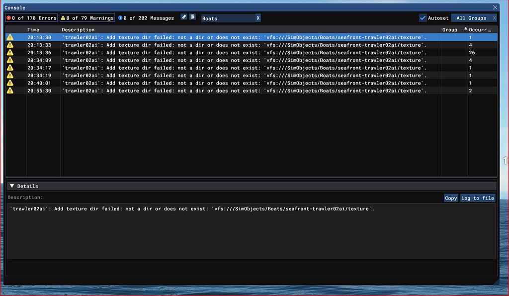 Vessels Core Library v 1.12 | Seafront Simulations - Hardware ...