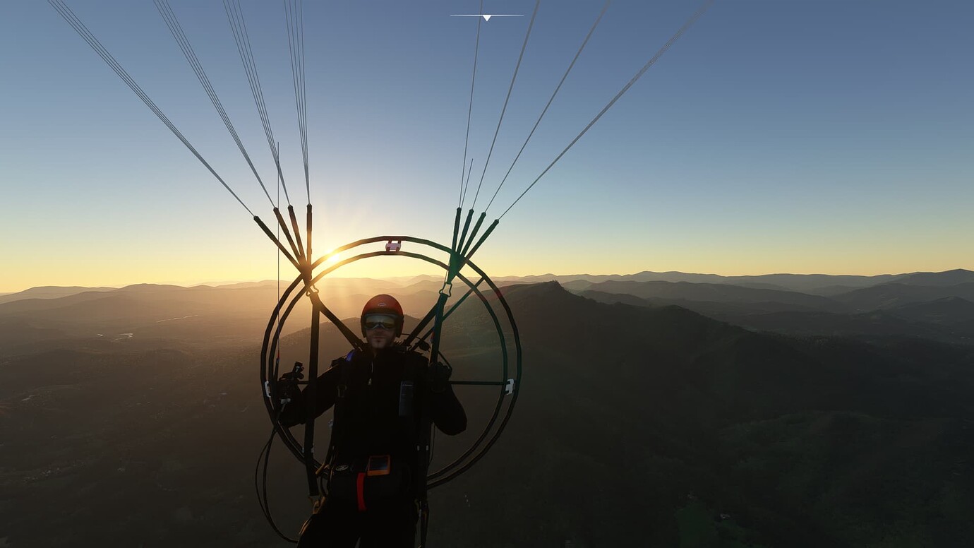 I converted the FSX Franz Luftahrt Paramotor for MSFS... and its ...