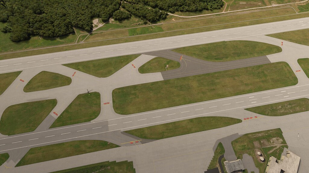 Default airport taxiway and runway textures getting swapped - Scenery ...