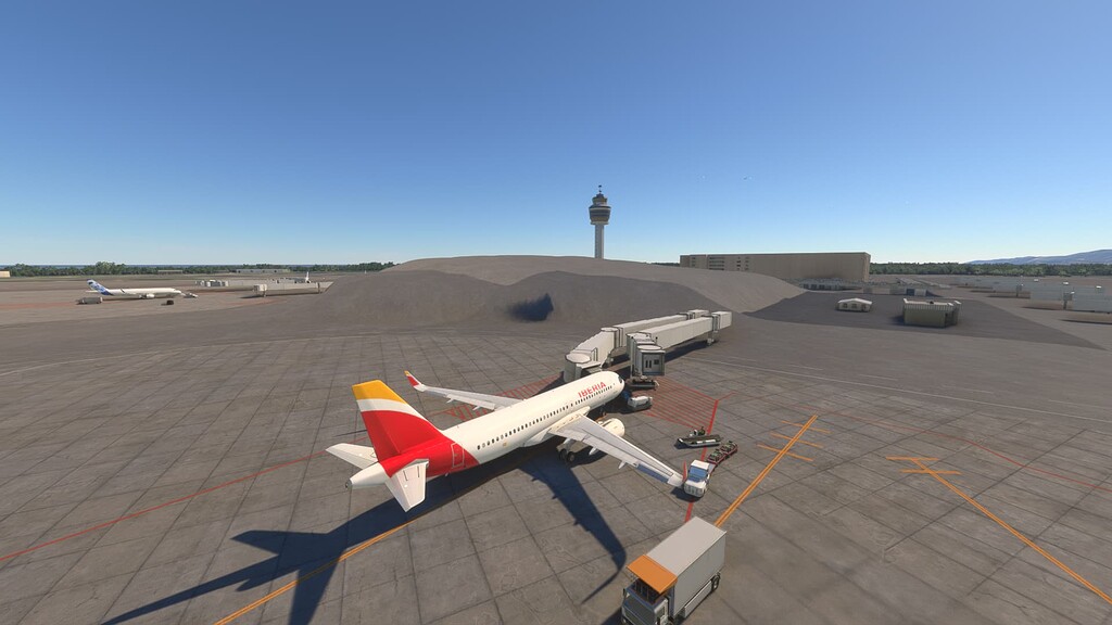LEBL Terminal Looks Weird - Scenery & Airports - Microsoft Flight Simulator Forums