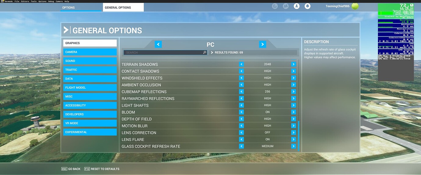 Rtx 4080 frames! - Install, Performance & Graphics - Microsoft Flight ...
