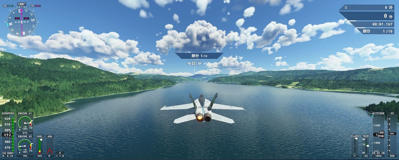 FA/18E engine shuts down in Maverick Low-Altitude Challenge - User ...