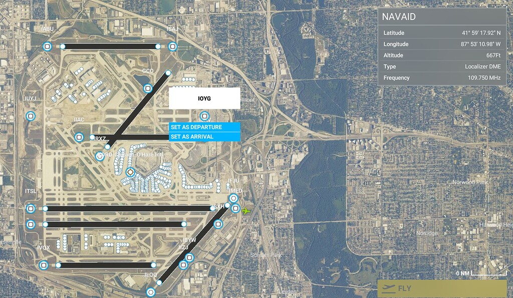 KORD NAVAID for 09C/27C Incorrect and breaks KPWK ILS RW16 - ATC ...