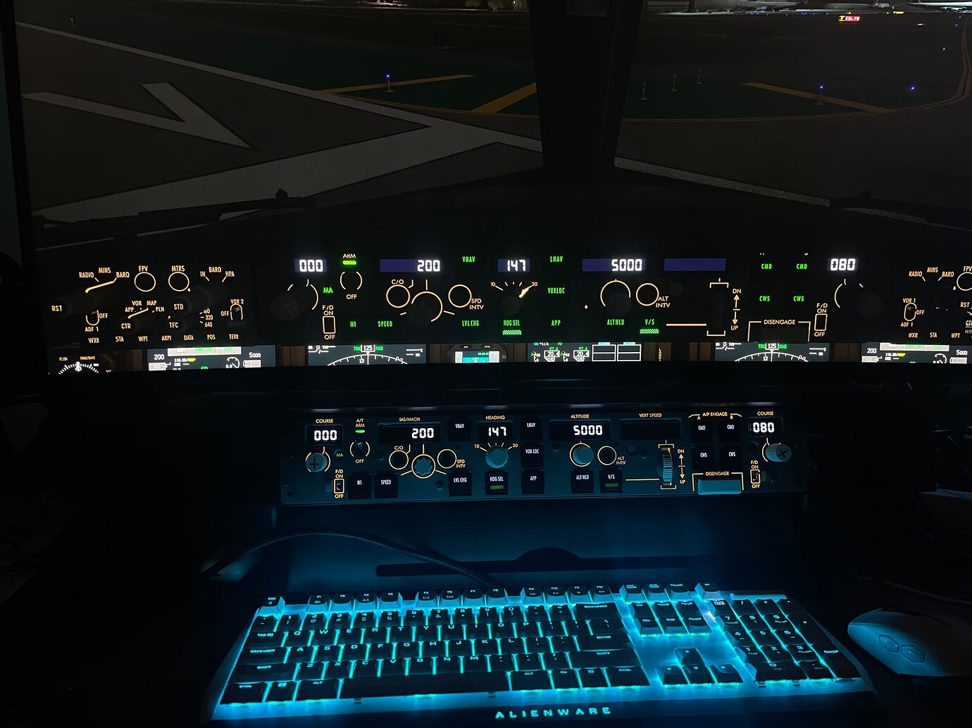 Review: CockpitSimulator 737 MCP and EFIS - Home Cockpit Builders - Microsoft Flight Simulator ...