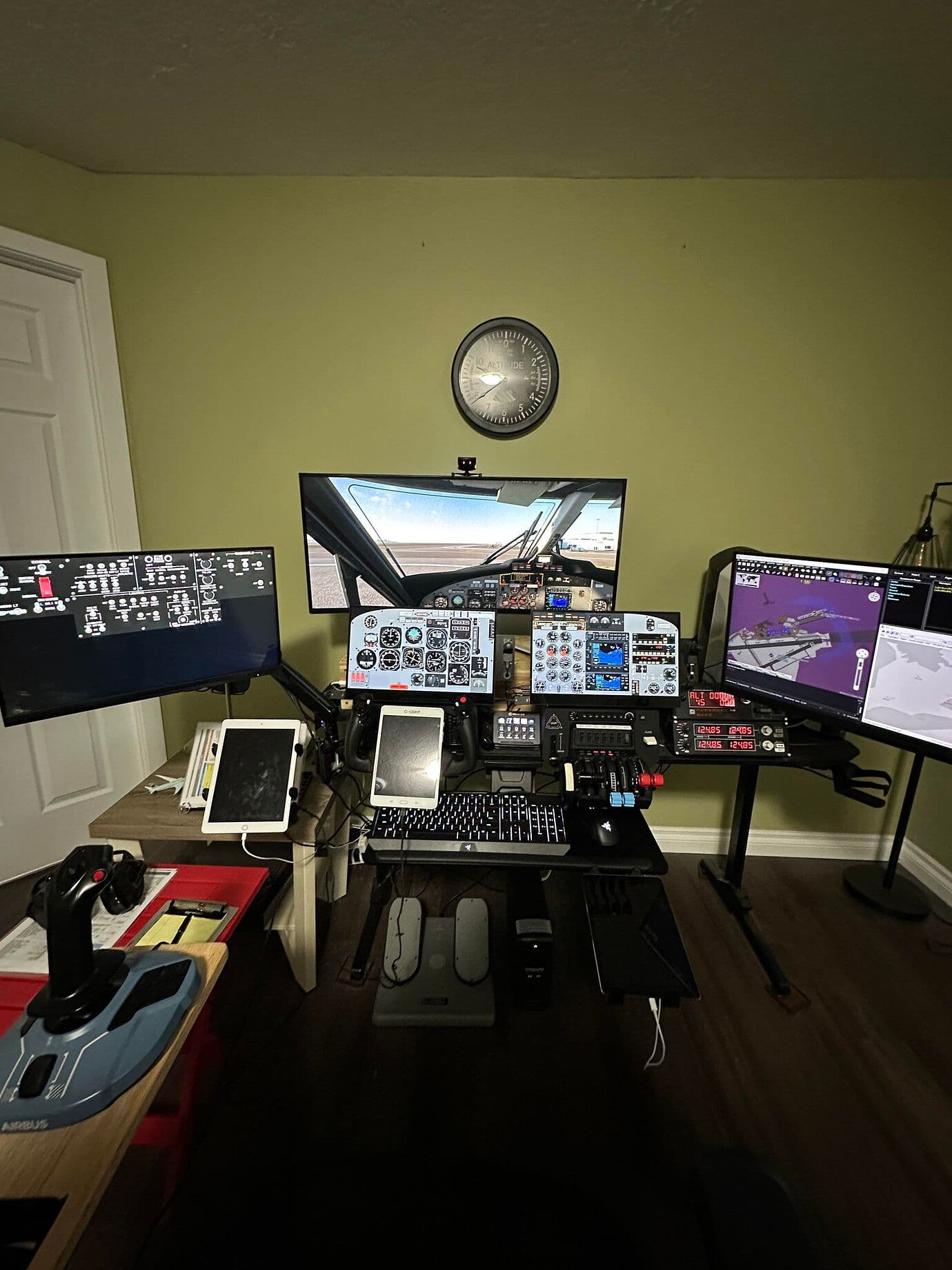 Experimental Sim Avionics Air Manager Instruments and Panels - Tools ...