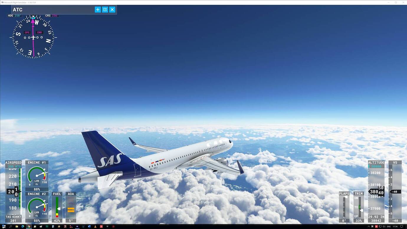 A320 autopilot does not reduce speed at high altitudes after SU5 ...