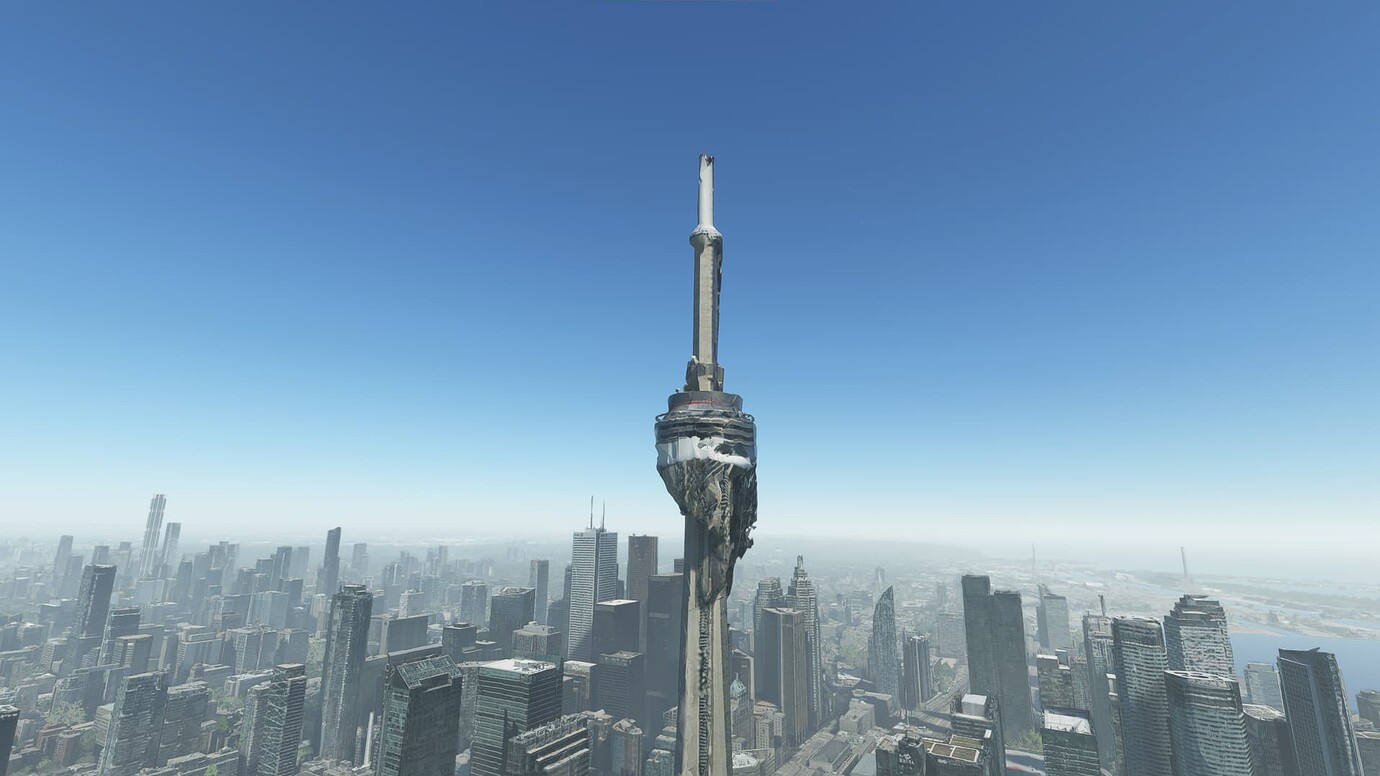 CN Tower is worse in World Update 11 - Resolved - Microsoft Flight ...
