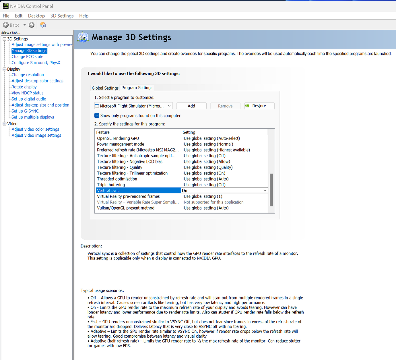 How do I create a hard FPS lock on a 4090? - Tech Talk - Microsoft Flight Simulator Forums