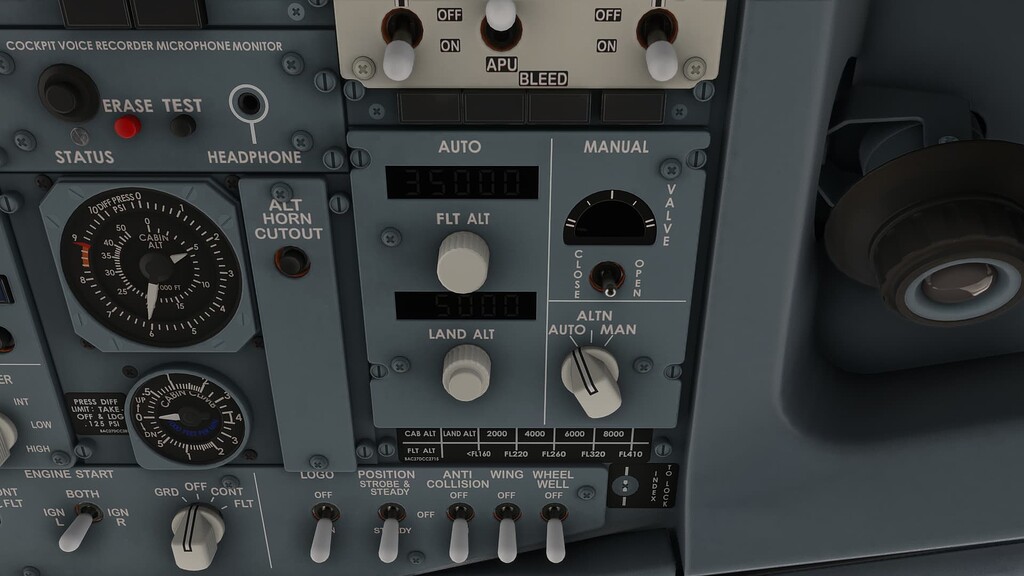 737 Max Pressurization LED/LCD Brightness - Aircraft & Systems ...