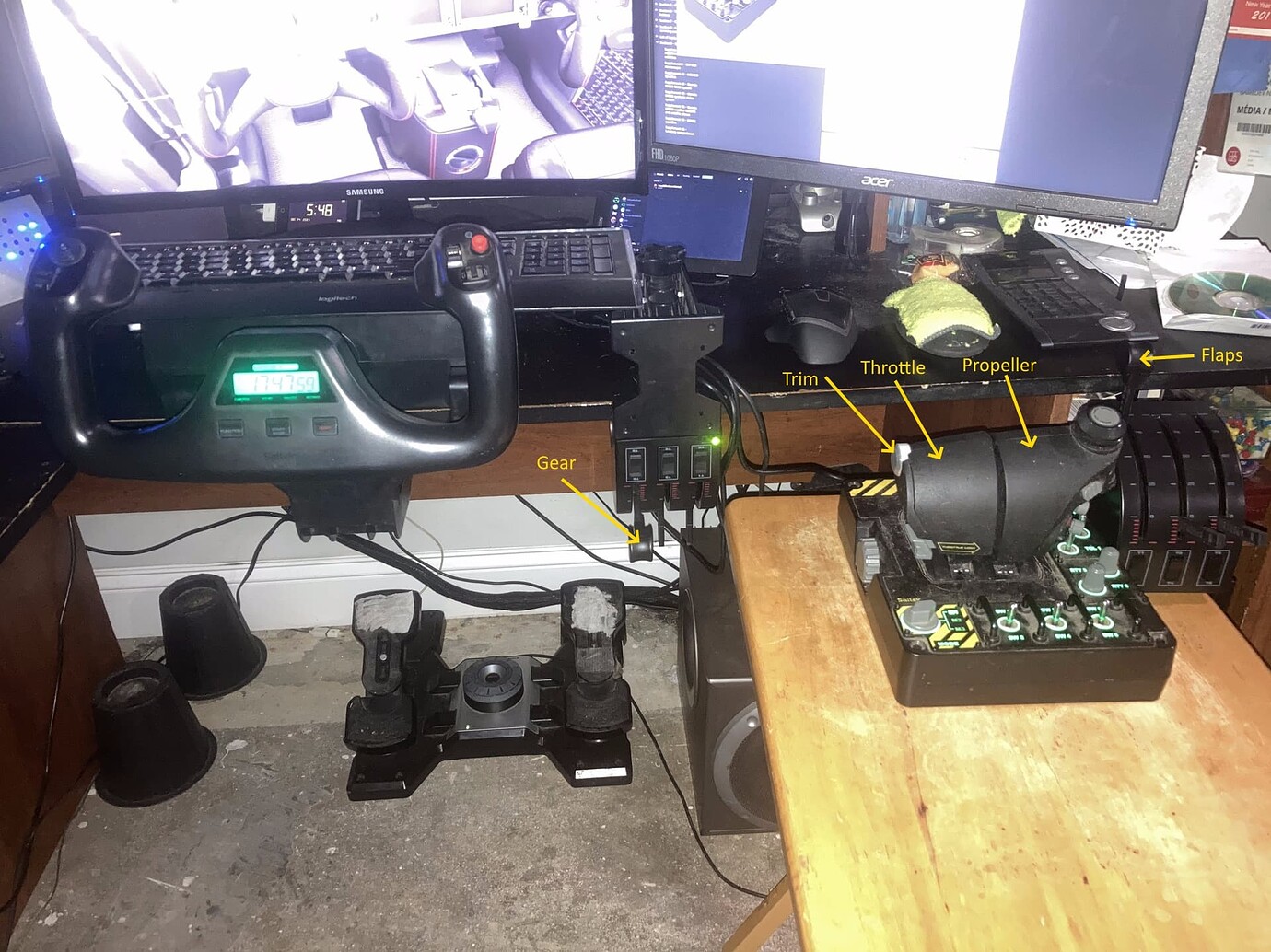 Assign flaps to Saitek / Logitec flight throttle quadrant - Hardware & Peripherals - Microsoft ...