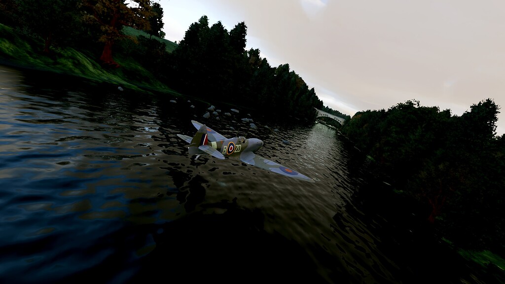 Spitfire emulating Ray Hanna - Screenshots - Microsoft Flight Simulator ...