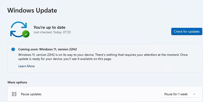 Windows 11 22H2 update - do not install yet - General Discussion - Microsoft Flight Simulator Forums