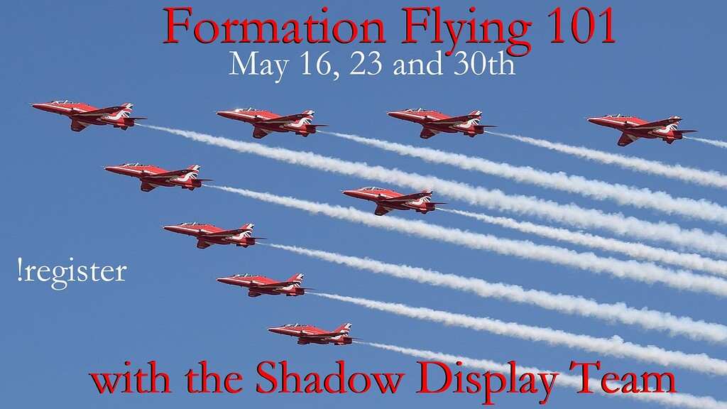 Formation Flying 101 with the Shadow Display Team - Community Events ...
