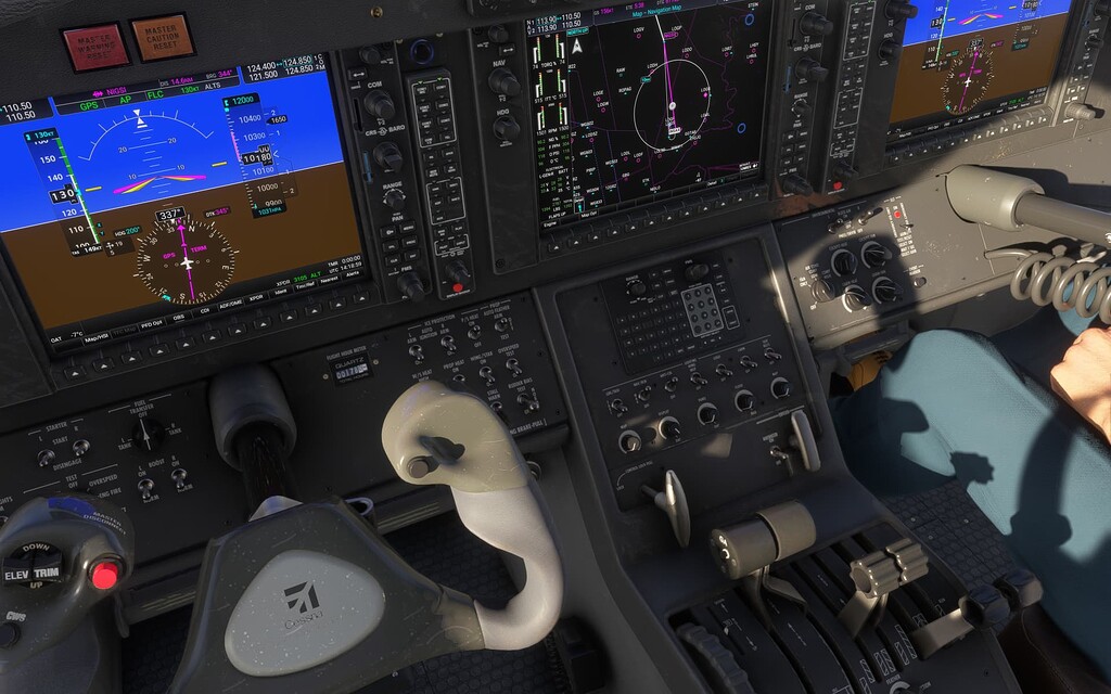 Cessna 408 SkyCourier - Engines start & run with condition levers in ...