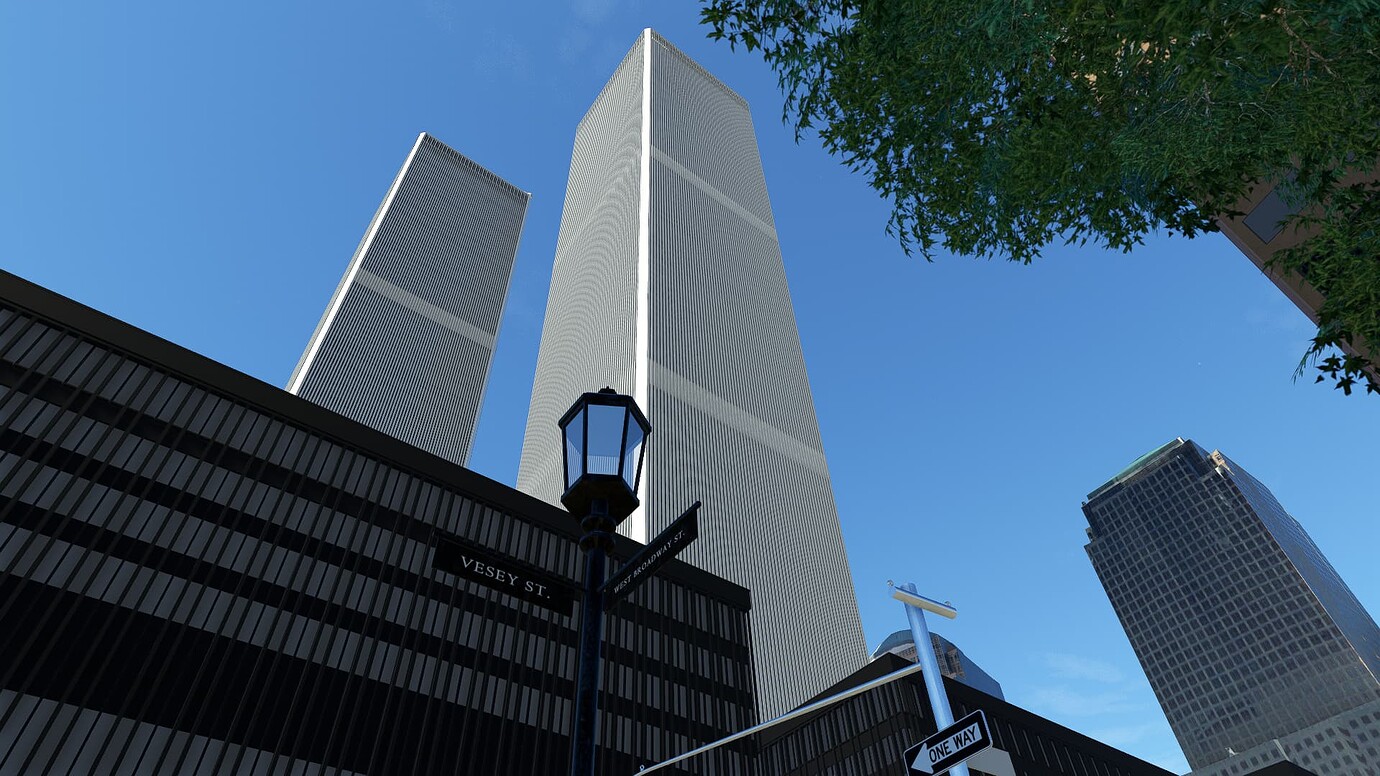 [Marine Flightsim] - WTC World Trade Center Twin Towers (1999) - World ...