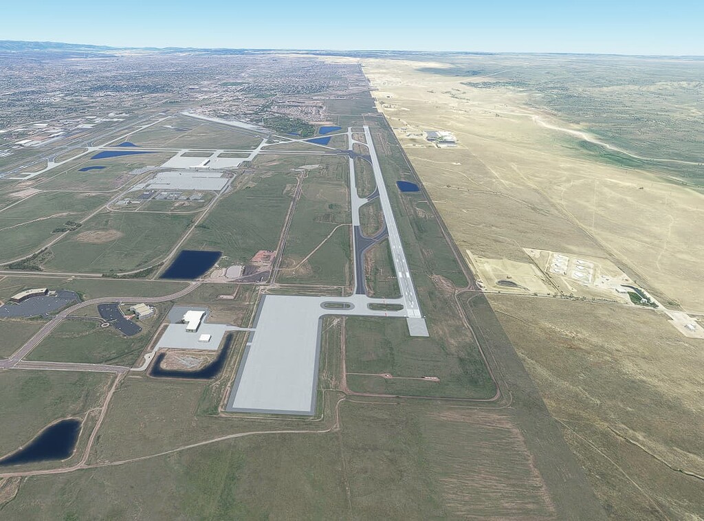 Scenery-Border at KCOS - Scenery and Airports - Microsoft Flight ...