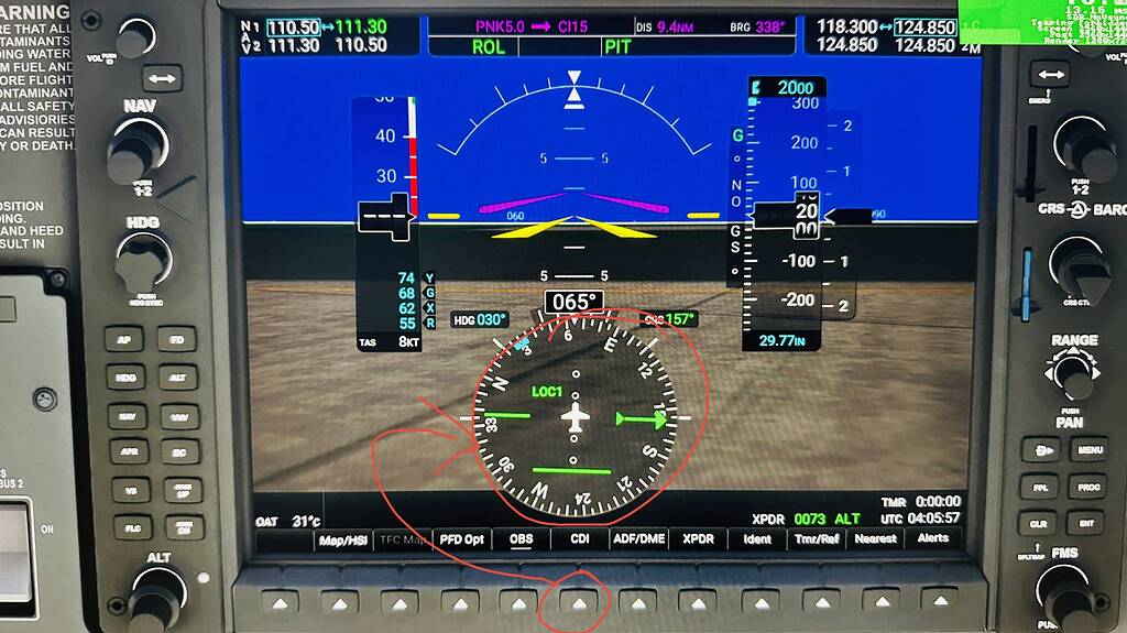 Cessna 172 g1000 loc key binding? - Aircraft & Systems - Microsoft ...