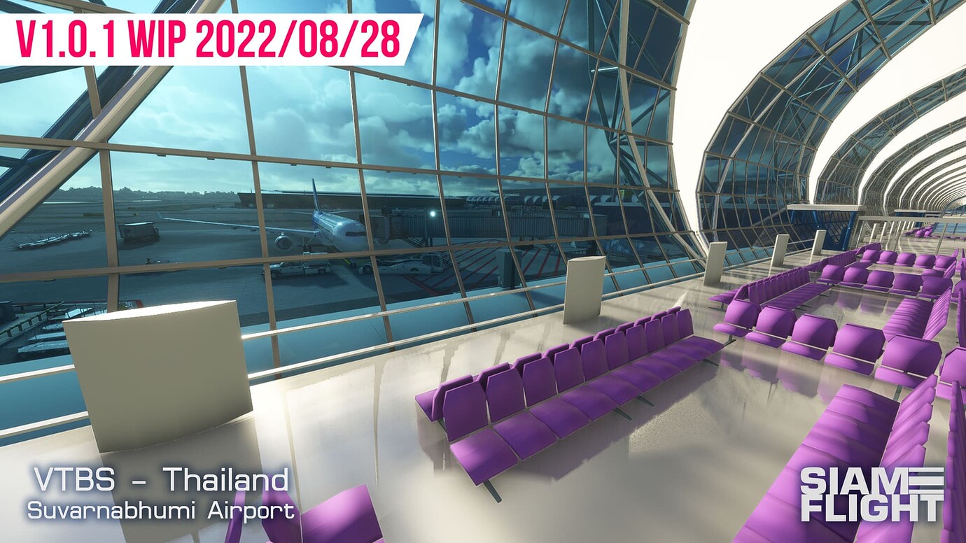 [DevDiary] VTBS Suvarnabhumi Airport Thailand | SiamFlight - Airports ...