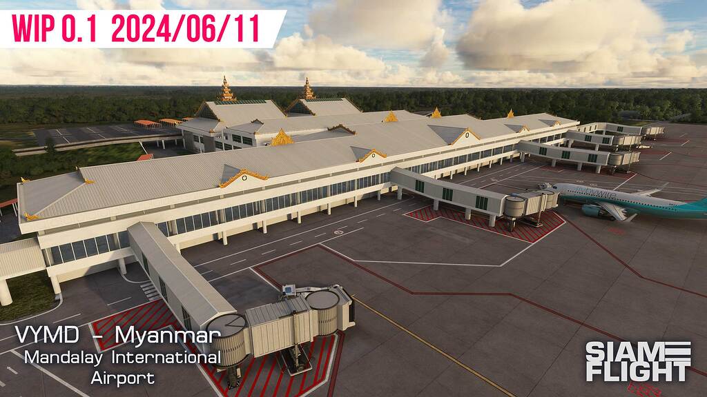 [DevDiary] VYMD Mandalay Intl Airport MSFS | SiamFlight - Airports ...