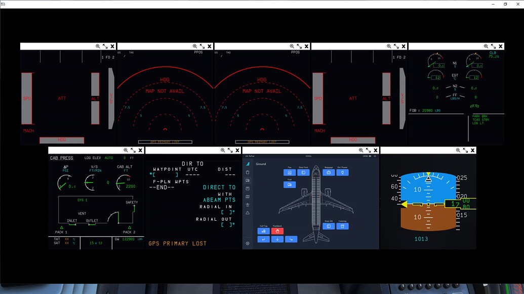 A320 MCDU display content (FBW A32NX) - Home Cockpit Builders ...