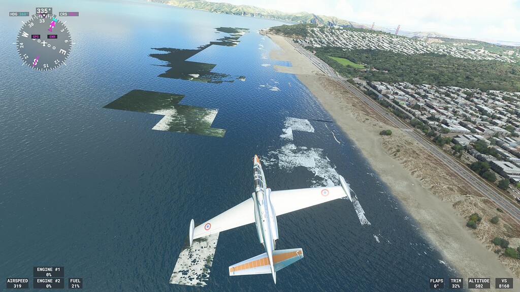 Ground textures leaking into WATER edges - Scenery and Airports ...