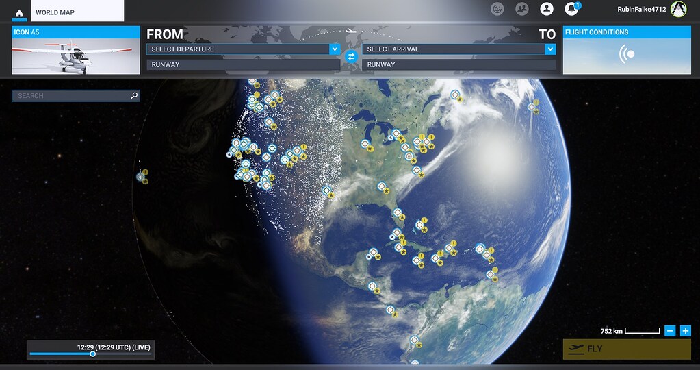 MSFS Almost all airports disappeared from world map? - User Interface & Activities - Microsoft ...