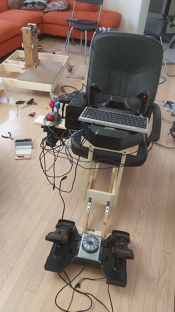 My DIY 2DOF Motion Platform for MSFS - adding a whole new immersion ...