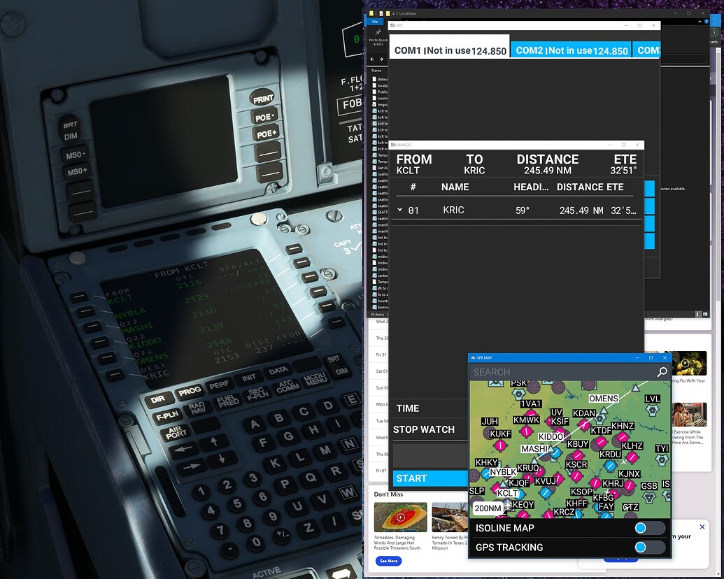 Navlog showing no waypoints - Miscellaneous - Microsoft Flight ...