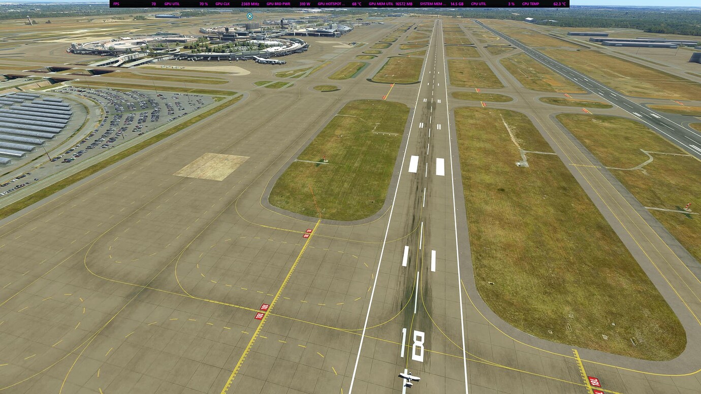 Graphics very fuzzy and unclear around airports - Install, Performance ...