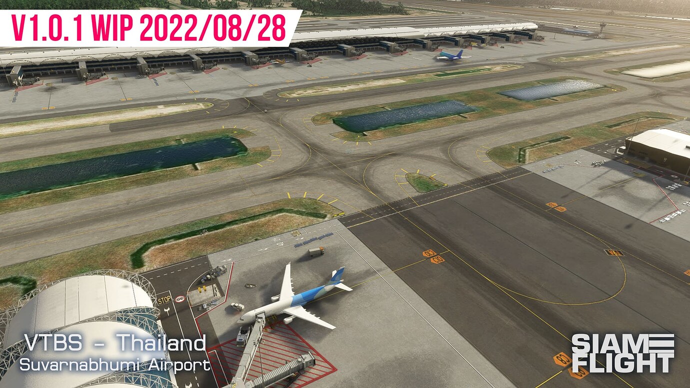 [DevDiary] VTBS Suvarnabhumi Airport Thailand | SiamFlight - Airports ...