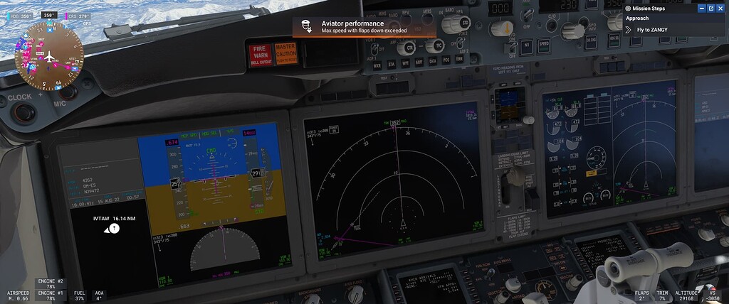 737 MAX flaps extended while not being selected - Aircraft & Systems ...