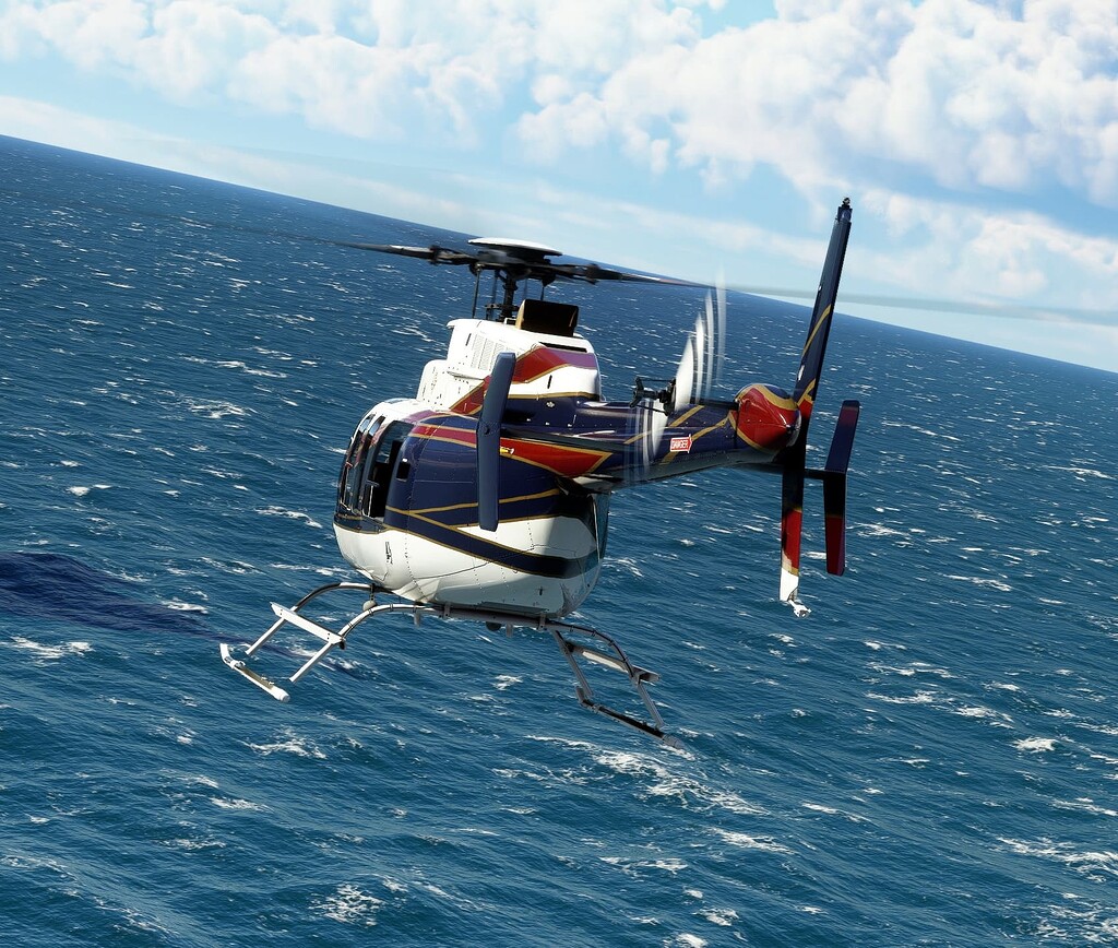 Are the Skids on the Bell 407 not Attached? - Aircraft - Microsoft ...