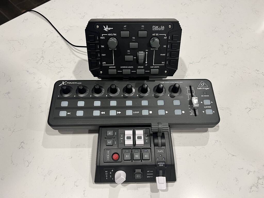 Affordable Complete Cockpit Controls with Spad, VKB and X-Touch ...