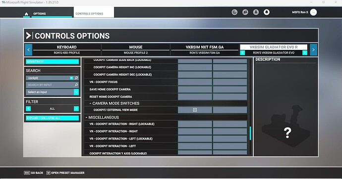 Help with a View Function Using the Logitech Yoke Toggle Switch Mapping ...